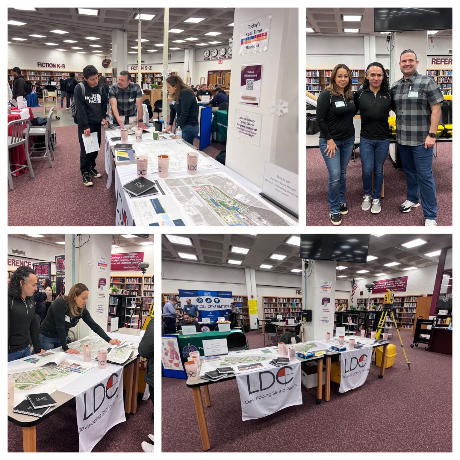 LDC participates in Unity Reed High School's ESOL Fair